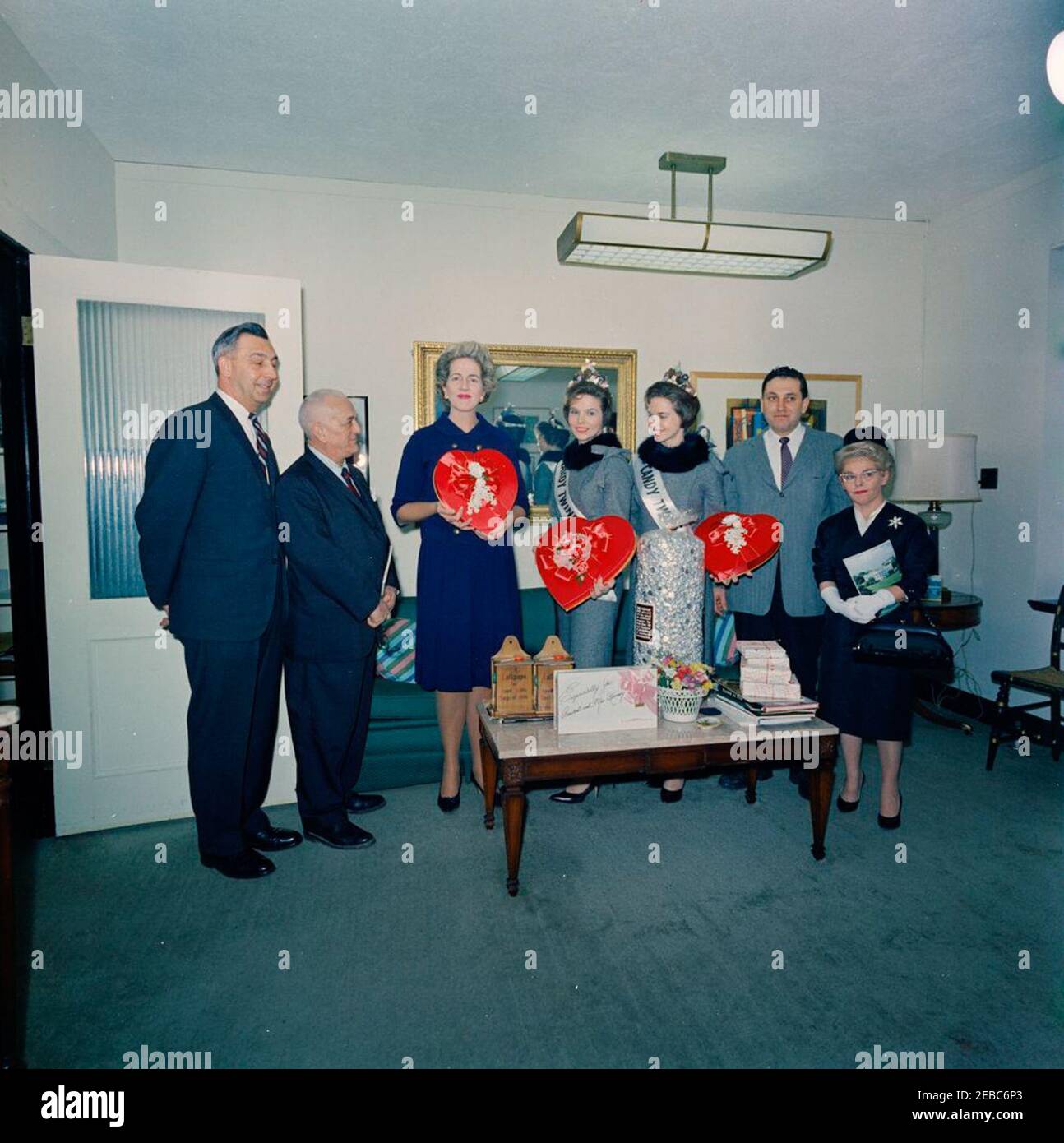 First Ladyu0027s Social Secretary Letitia Baldrige with the u0022Candy ...