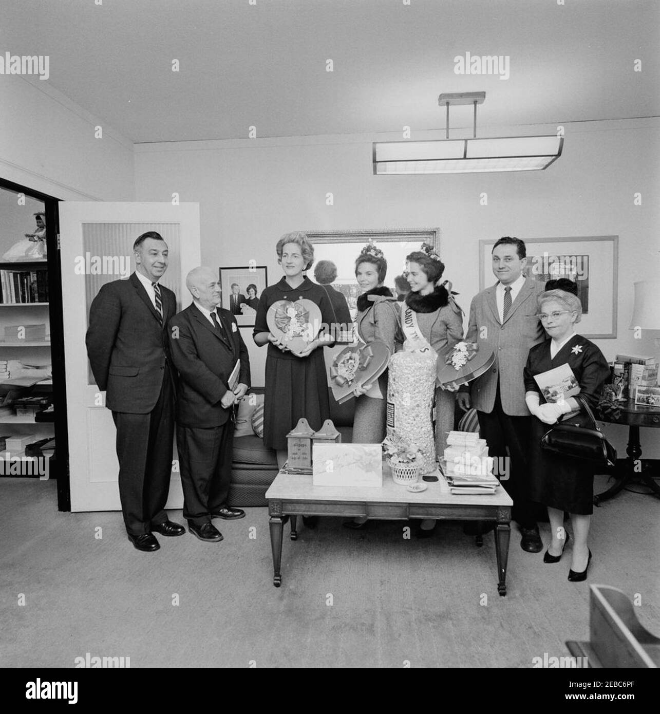 First Ladyu0027s Social Secretary Letitia Baldrige with the u0022Candy ...