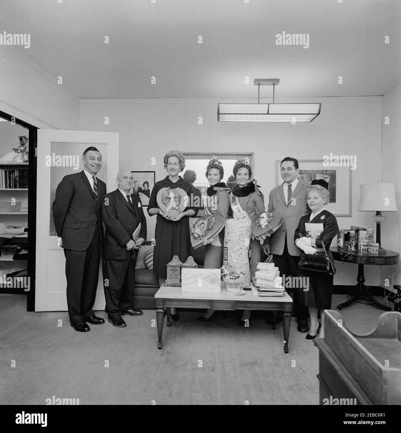 First Ladyu0027s Social Secretary Letitia Baldrige with the u0022Candy ...