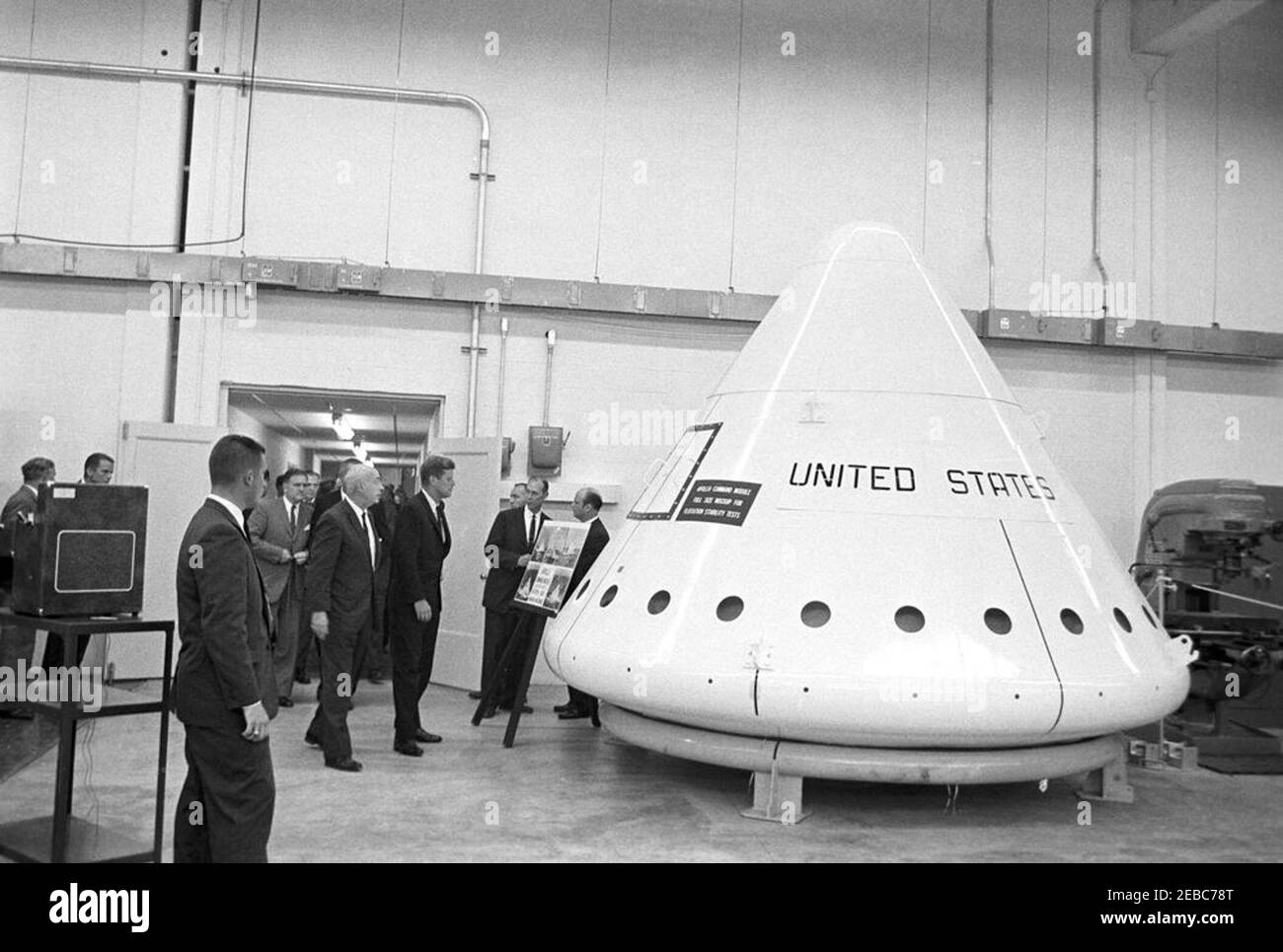 Inspection tour of NASA installations: Houston, Texas, NASA Rich ...