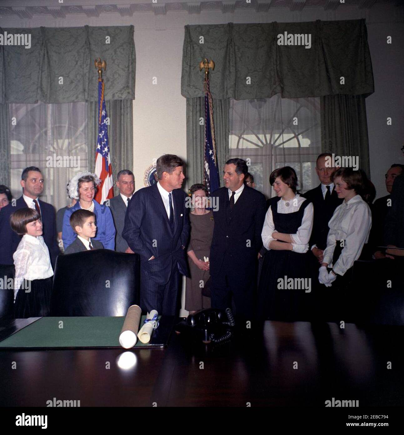 Swearing-in ceremony of James Reed, Assistant Secretary of the Treasury ...