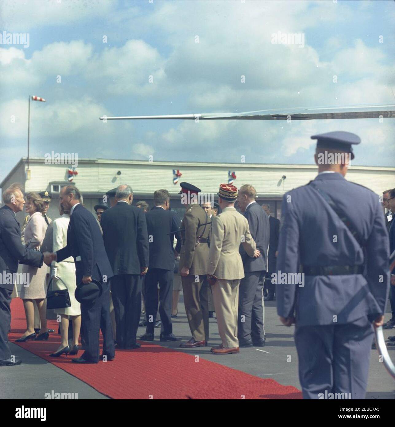 Trip to Europe: Germany, West Berlin: President Kennedy arrives at ...