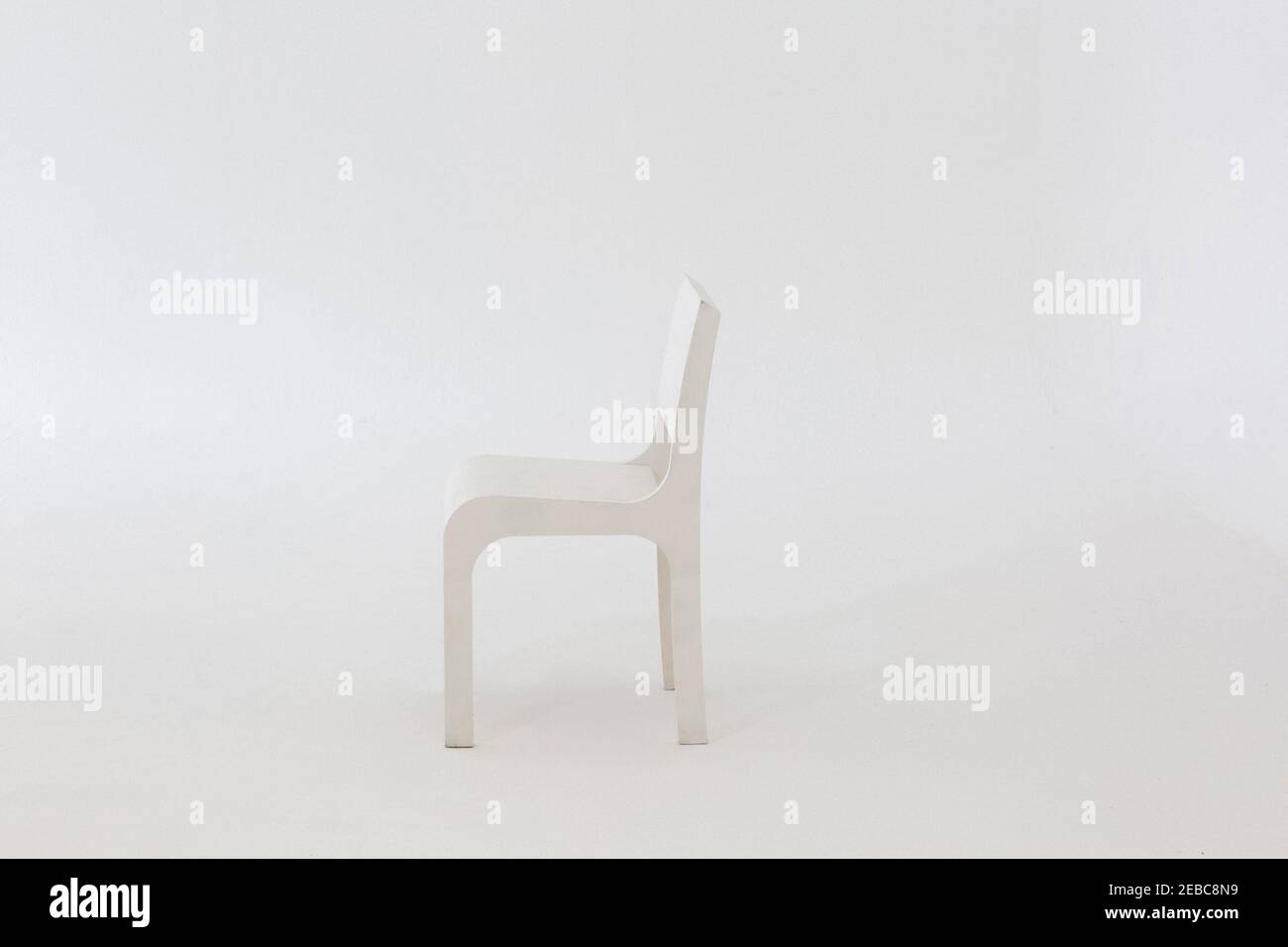 white chair with white background Stock Photo - Alamy