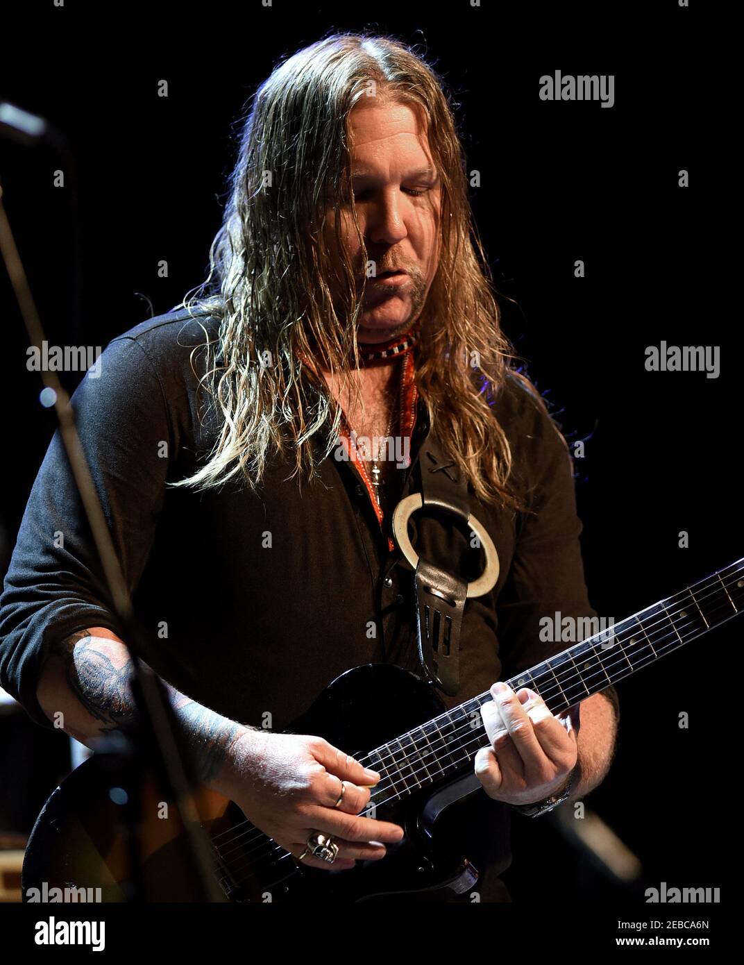 Devon Allman of the Allman Betts Band performs in concert at the King ...