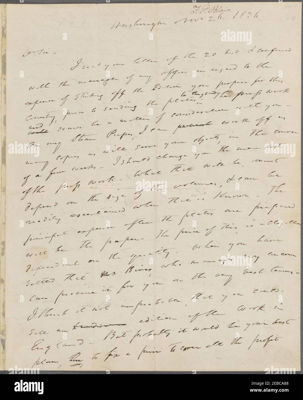 Blair letter hi-res stock photography and images - Alamy