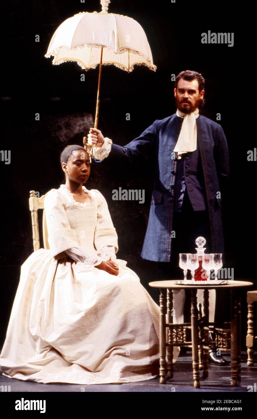 Susan Harper-Browne (Mamila), Sean Baker (Giles Pearson) in INDIGO by ...