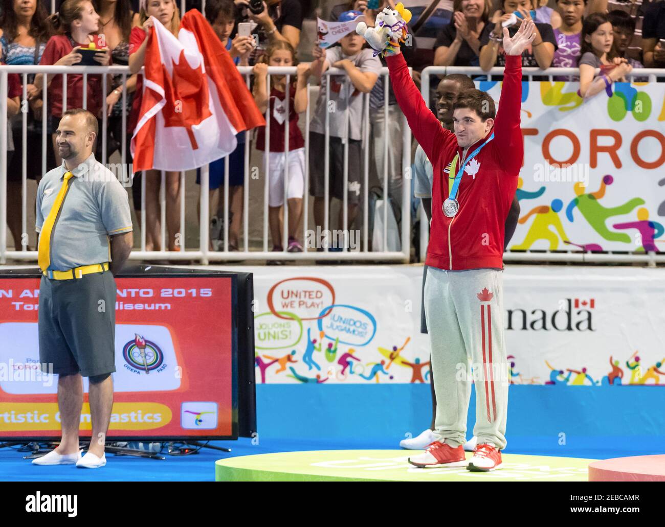Toronto Panam Games 2015: Medal Ceremony for the Horizontal bar in ...
