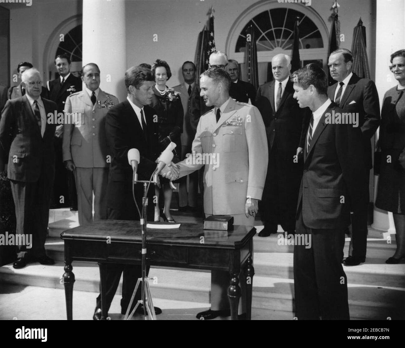 Brigadier general robert taylor Black and White Stock Photos & Images ...