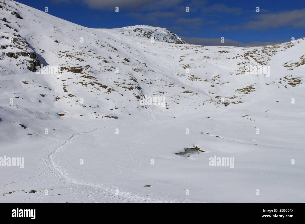 Winter time. The lake district national park. Cumbria. England. UK ...
