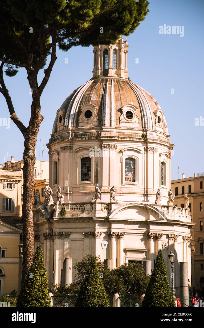 Rome chapel tree in hi-res stock photography and images - Alamy