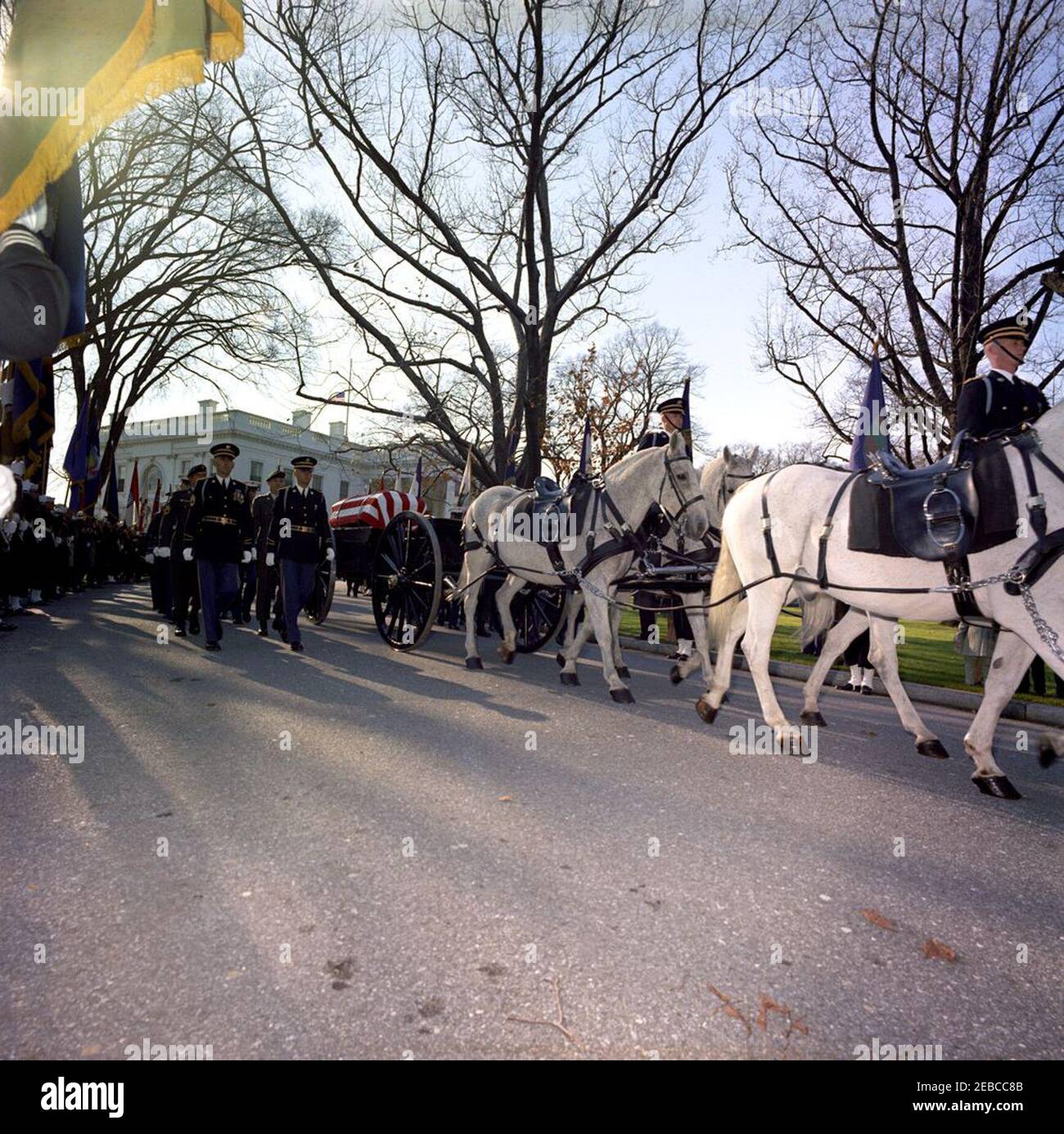 State Funeral of President Kennedy: Departure from the White House and ...