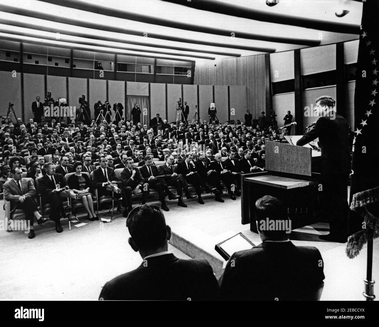 Press Conference, State Department Auditorium, 4:00PM. President John F ...
