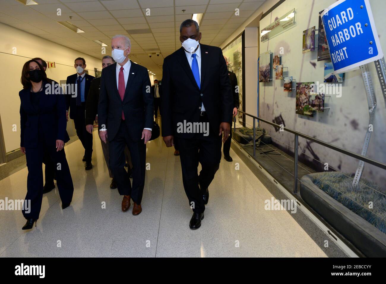 Pentagon corridor arlington hi-res stock photography and images - Alamy