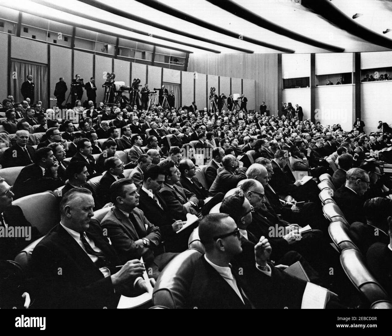 Press Conference, State Department Auditorium, 4:00PM. Members of the ...