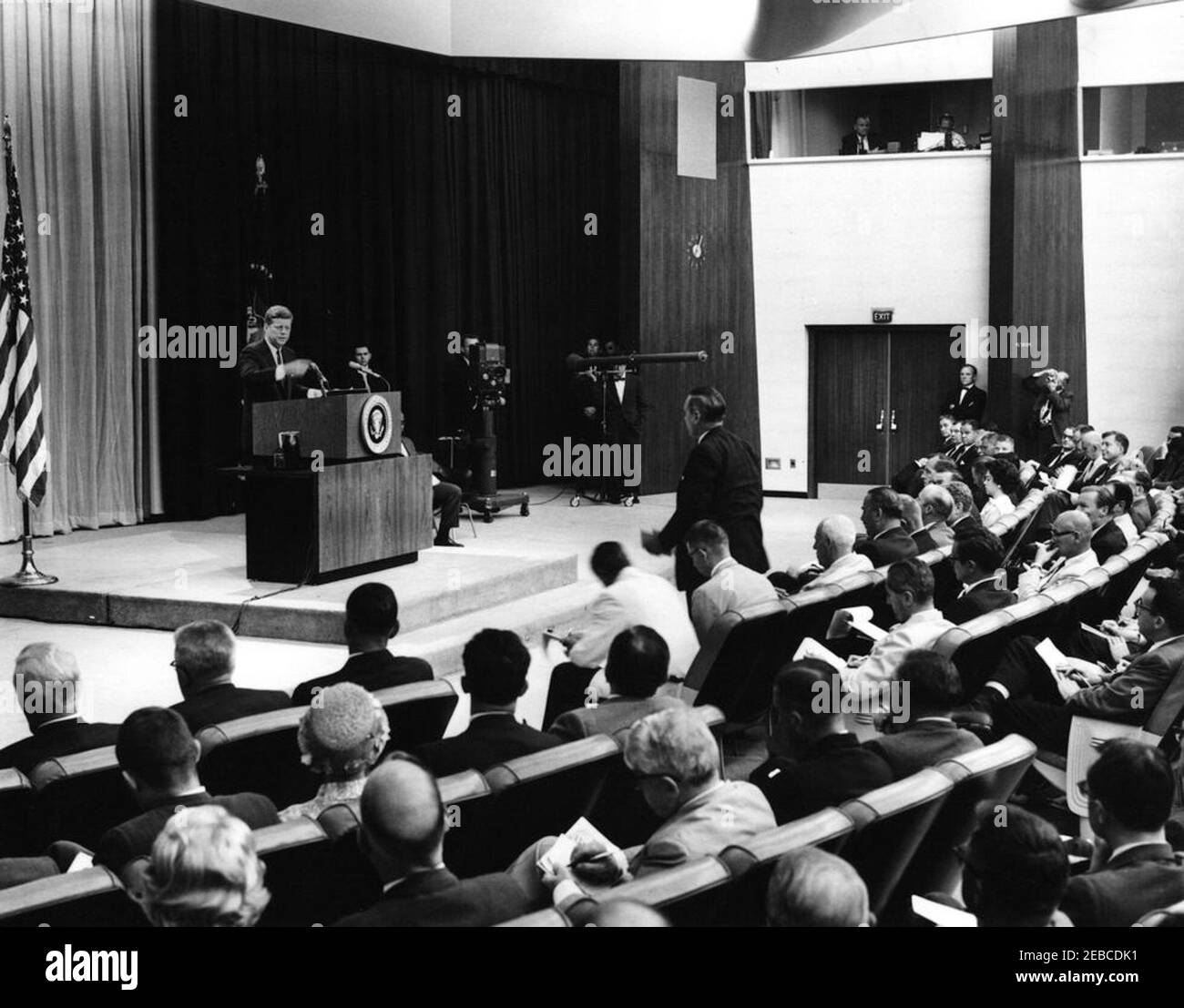 Press Conference, State Department Auditorium, 4:00PM. President John F ...