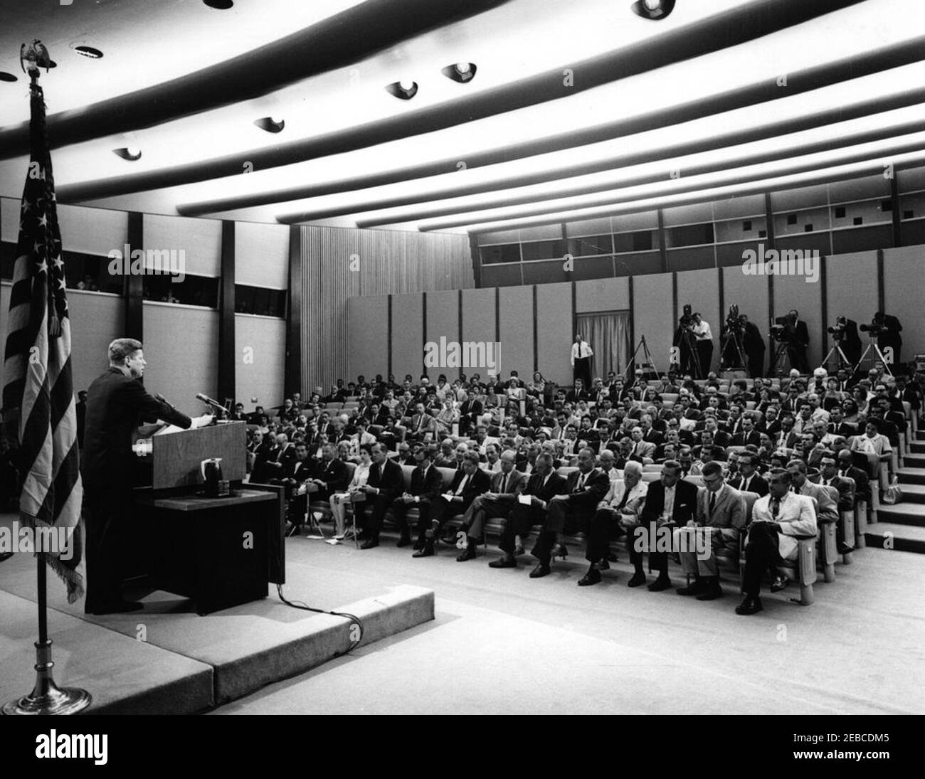 Press Conference, State Department Auditorium, 4:00PM. President John F ...