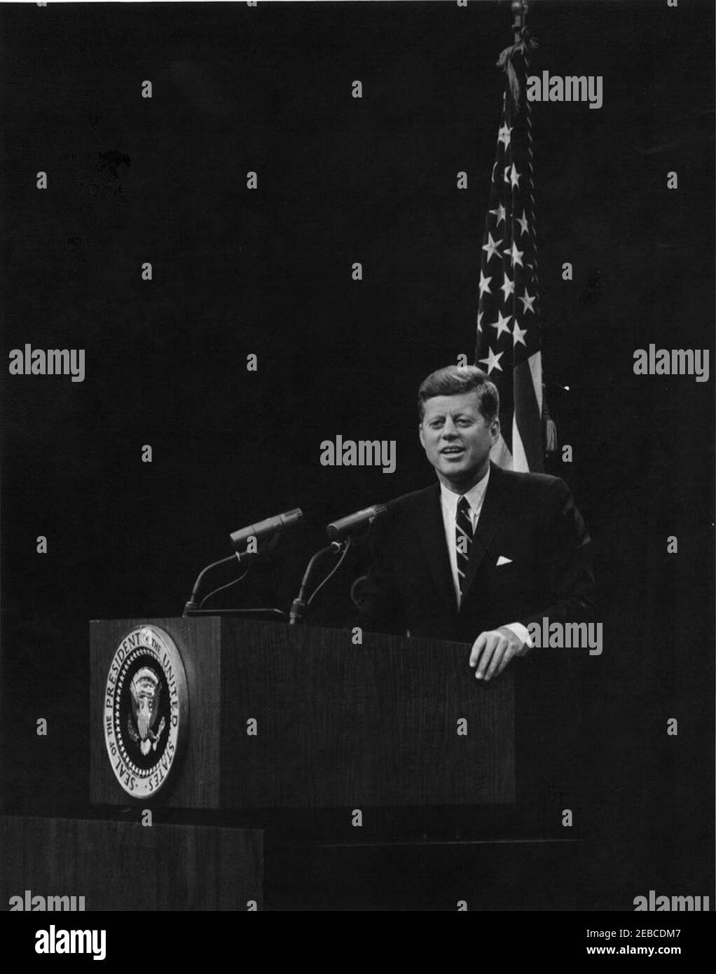 Press Conference, State Department Auditorium, 4:00PM. President John F ...