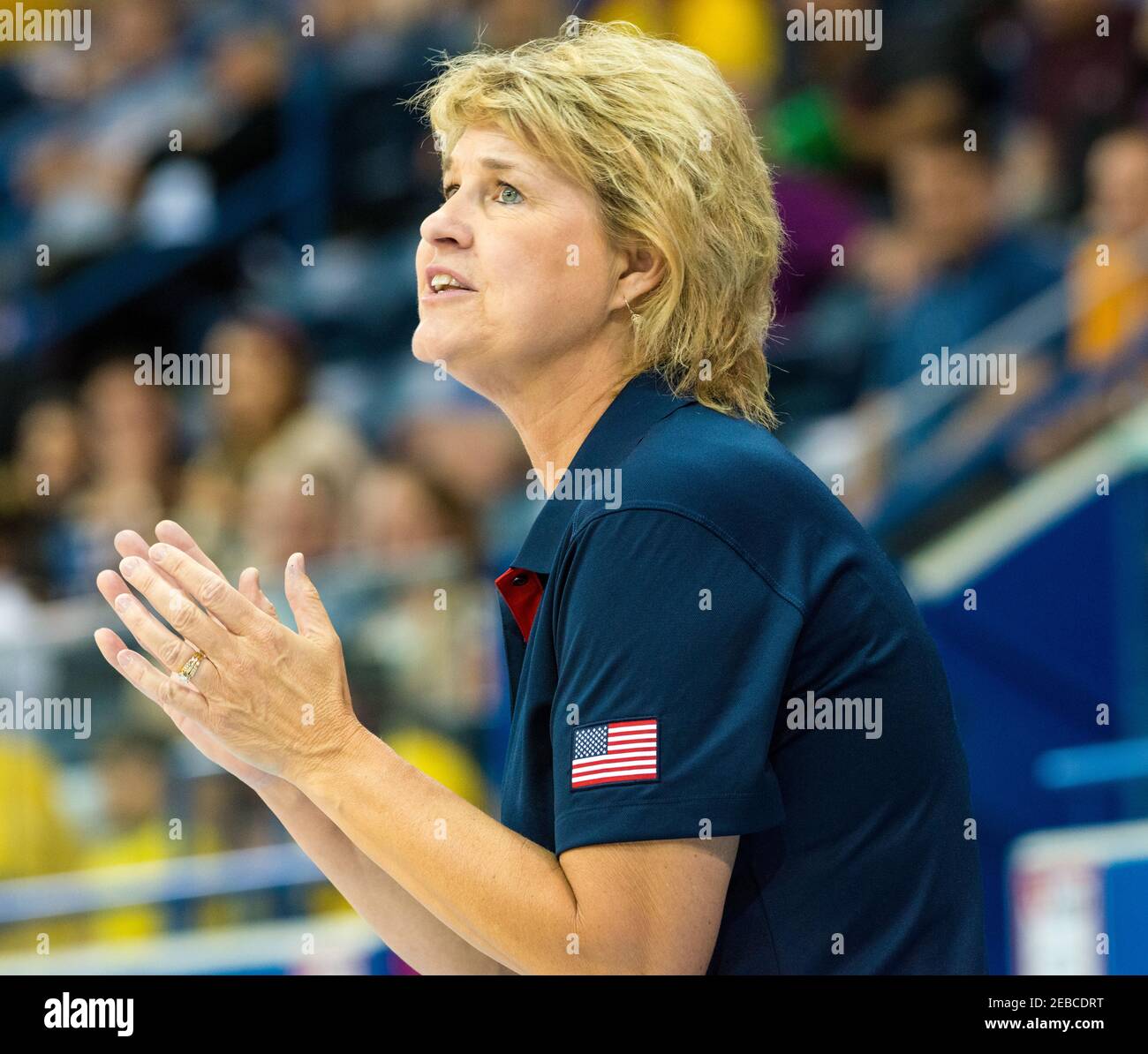 Toronto 2015 Pan Am or Pan American Games, women basketball: Coach Lisa ...
