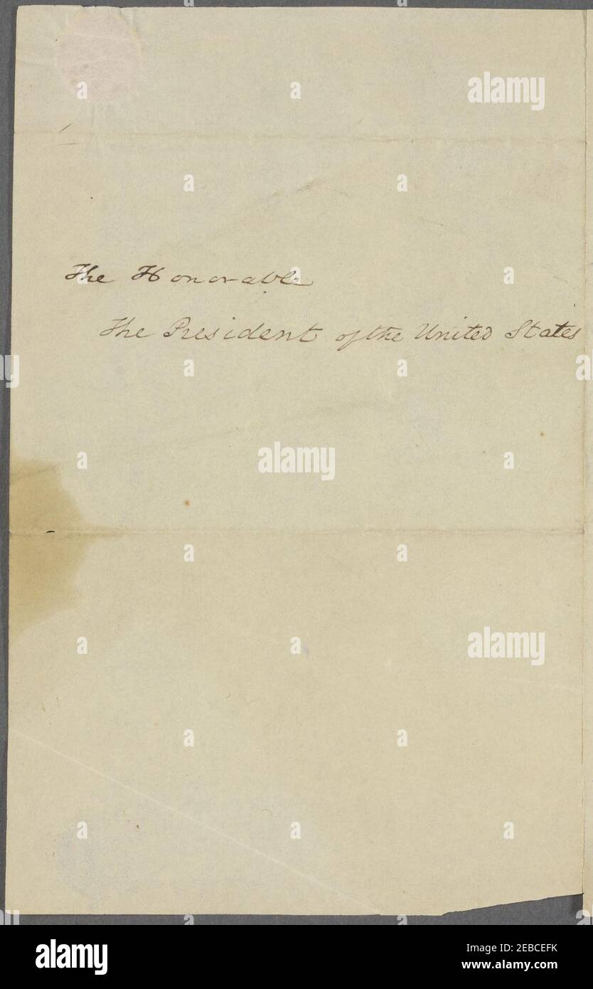 Letter from Joseph Story Stock Photo - Alamy