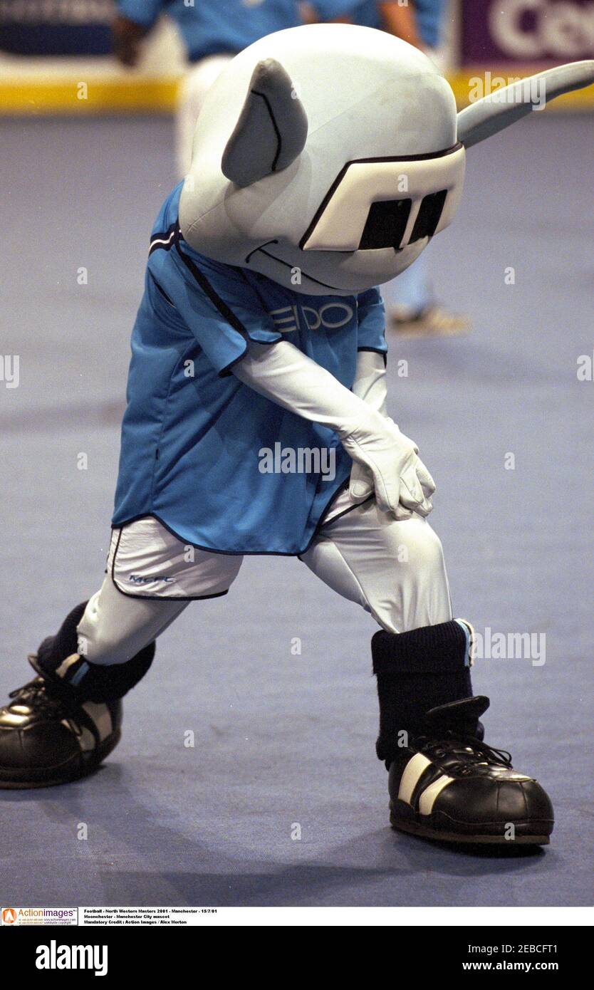 Manchester city mascot moonchester hi-res stock photography and images ...