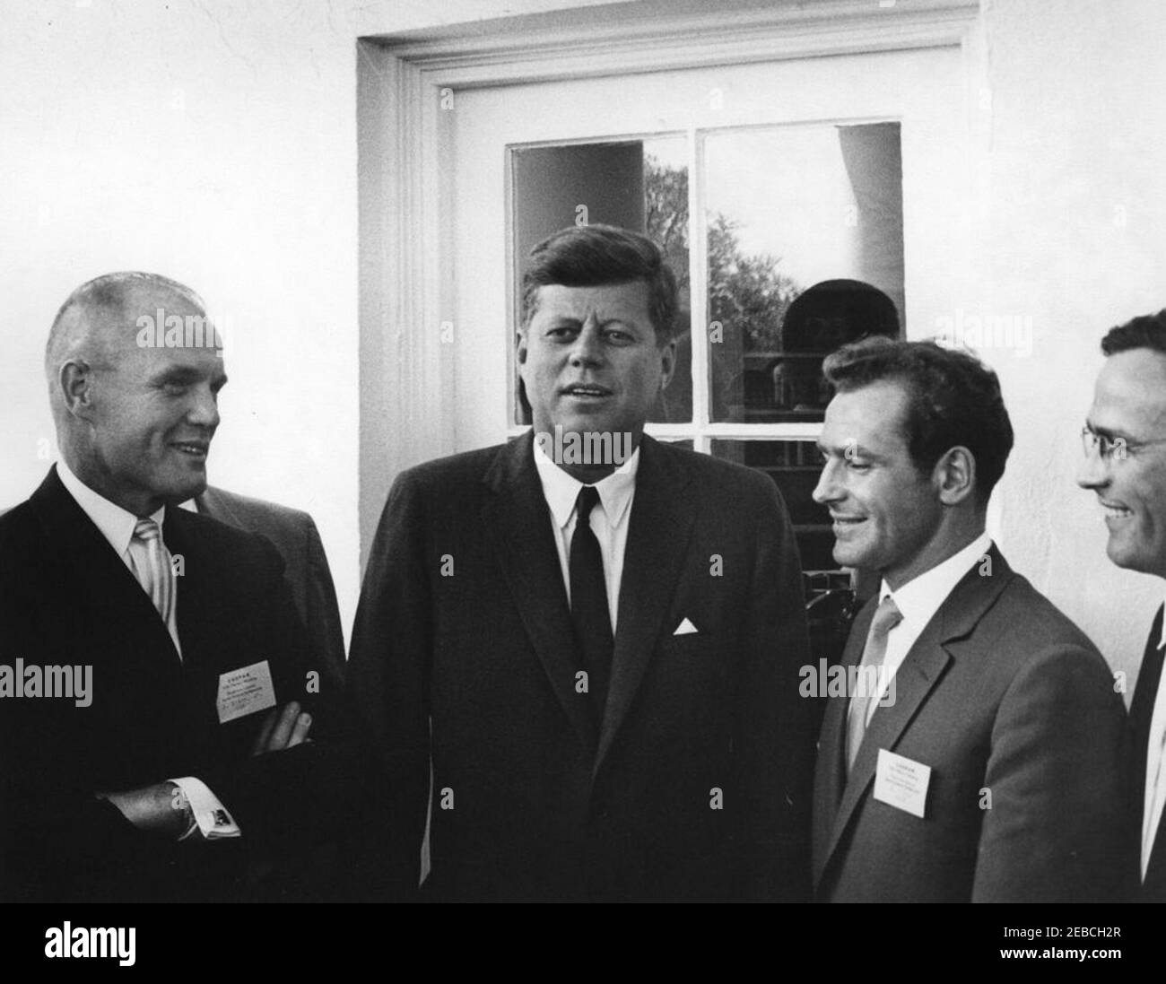 U s president visits american Black and White Stock Photos & Images - Alamy