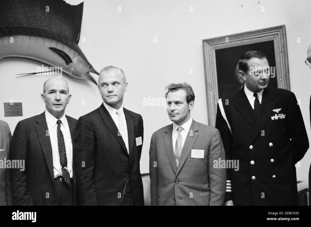 Astronaut collaboration Black and White Stock Photos & Images - Alamy