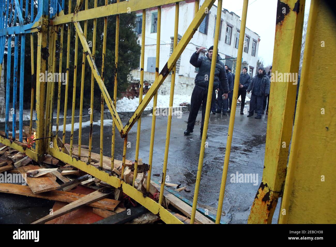 Riot gates hi-res stock photography and images - Alamy