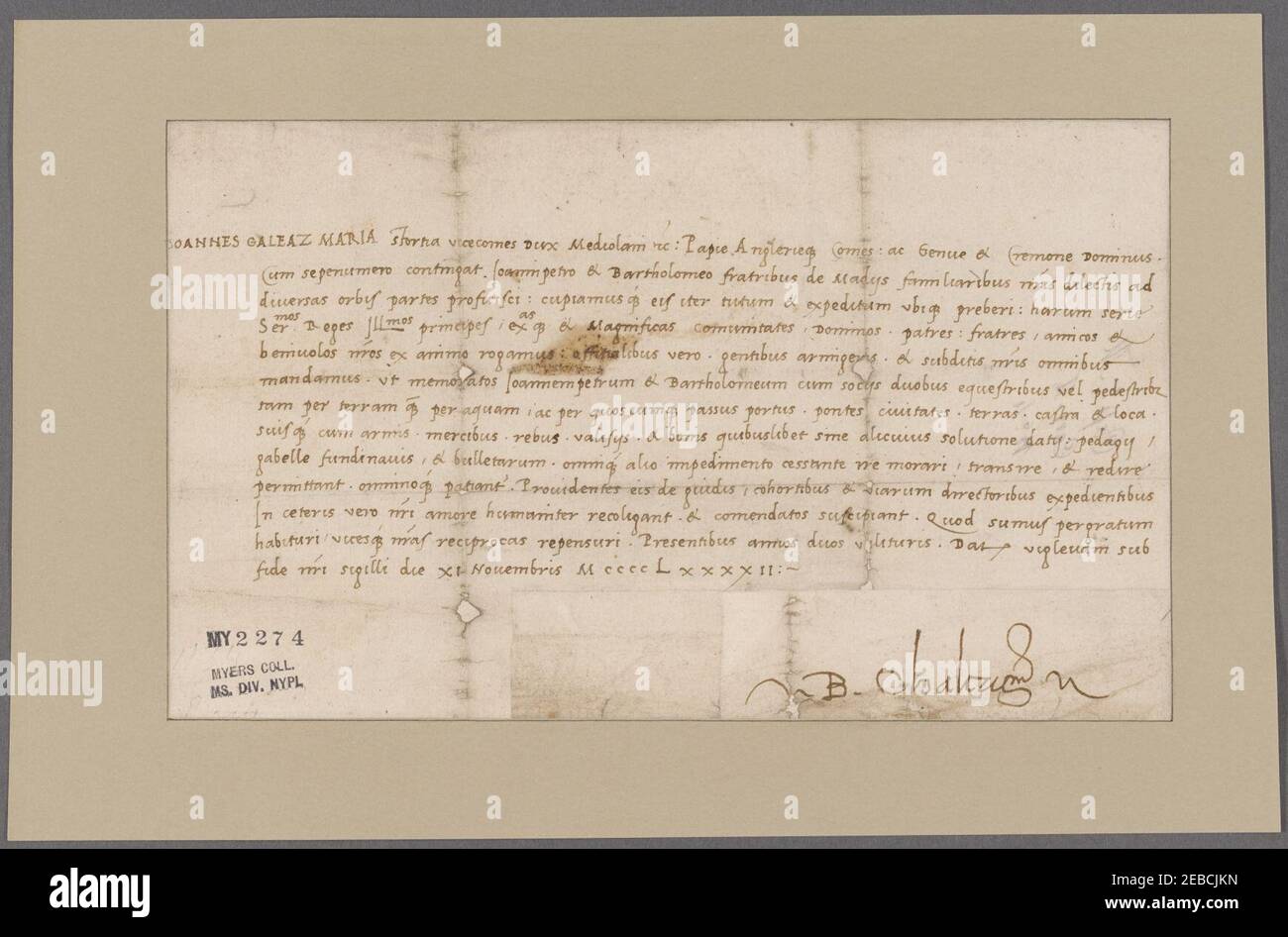 Letter of safe conduct hi-res stock photography and images - Alamy