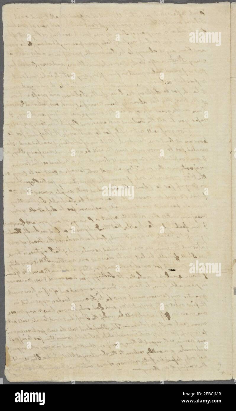 Letter from William Wingate Stock Photo - Alamy