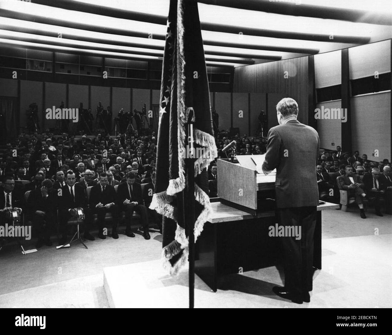 Press Conference, State Department Auditorium, 3:30PM. President John F ...