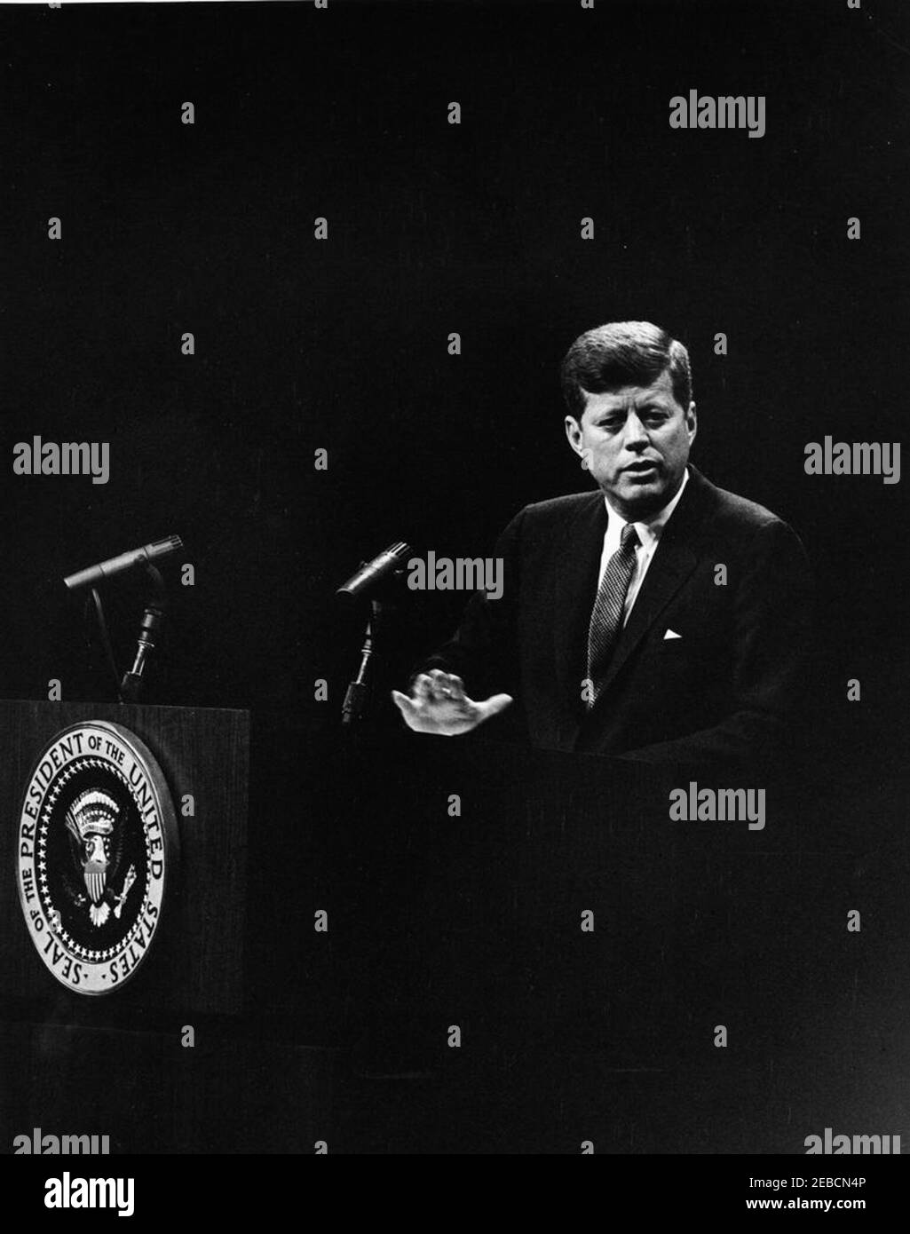 Press Conference, State Department Auditorium, 4:00PM. President John F ...