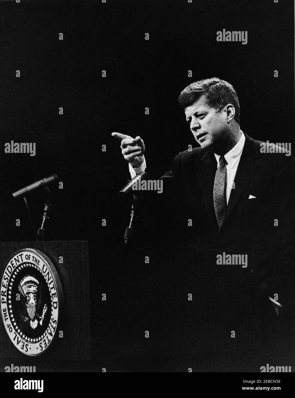 Press Conference, State Department Auditorium, 4:00PM. President John F ...
