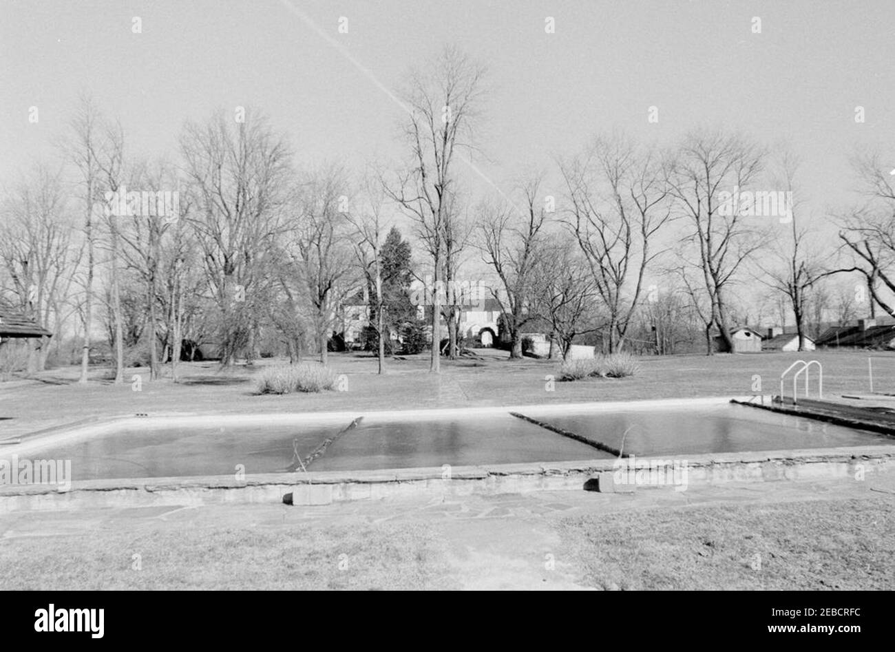 Glen Ora, Middleburg, Virginia (views). Swimming pool on the grounds of ...
