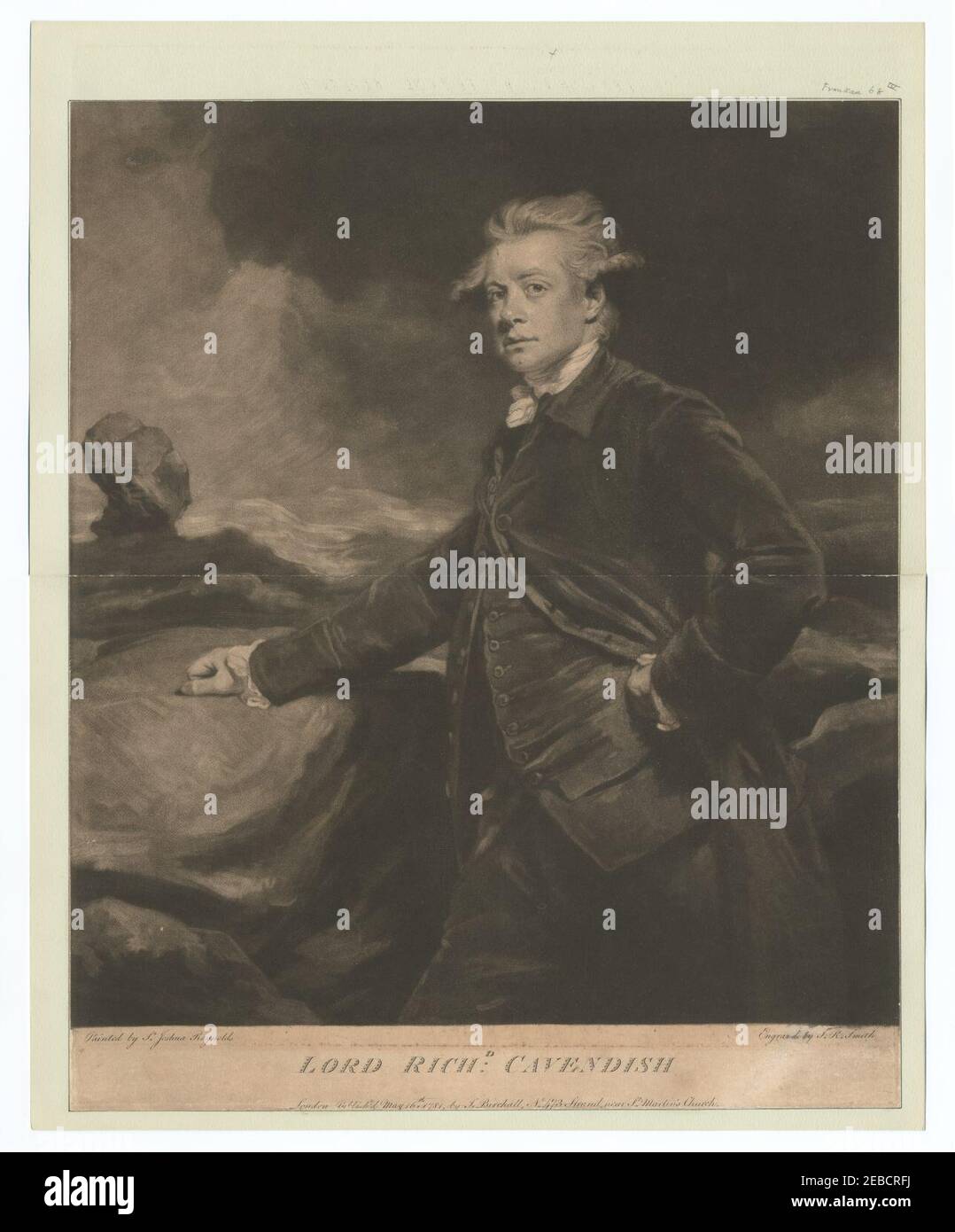 Lord Richd. Cavendish Stock Photo - Alamy