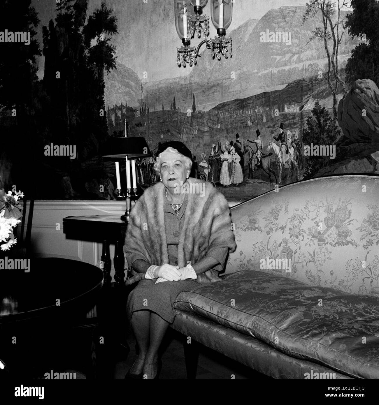 Grace Tully, personal secretary to Franklin Delano Roosevelt (FDR), in ...