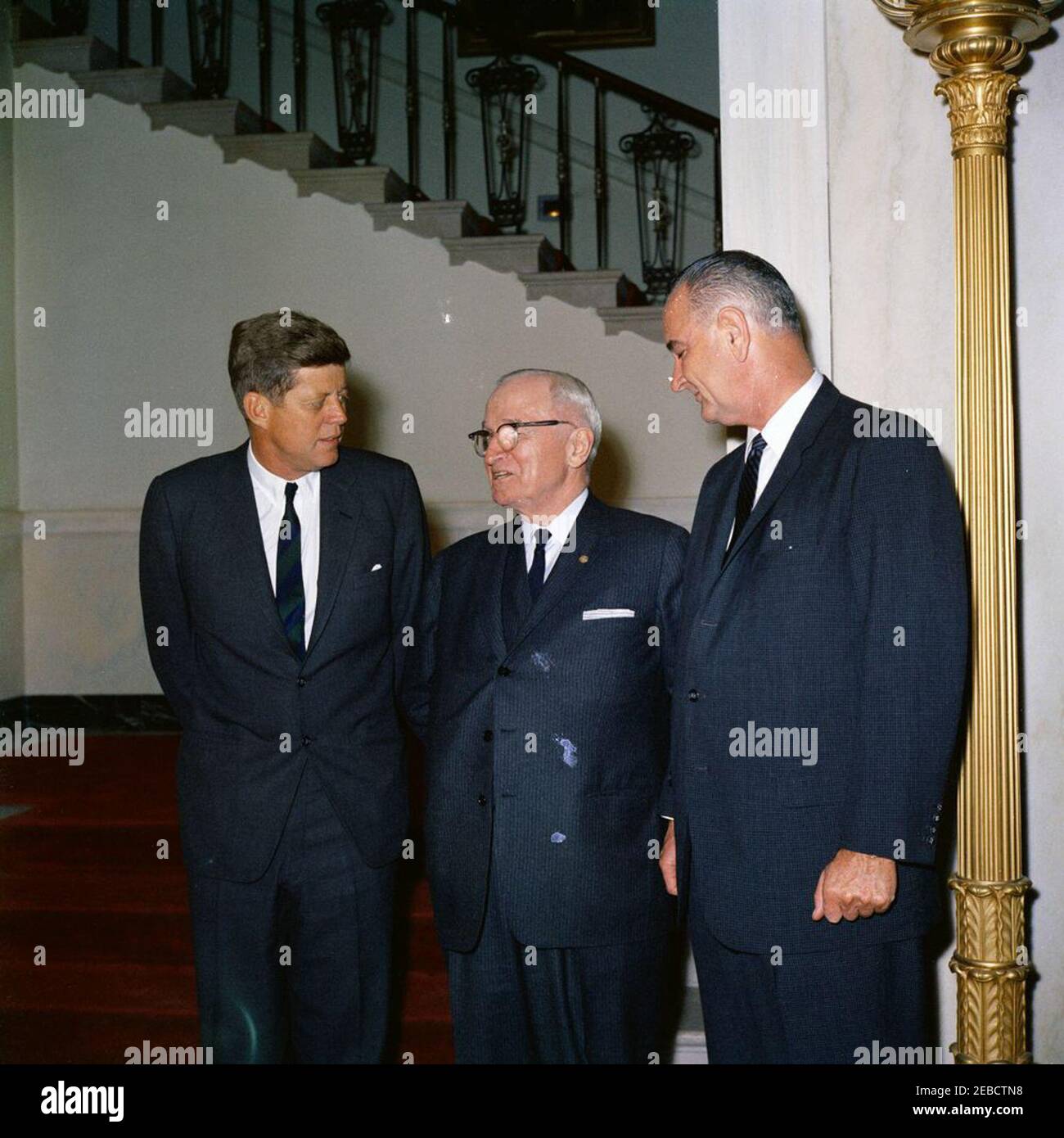 President harry truman stands hi-res stock photography and images - Alamy