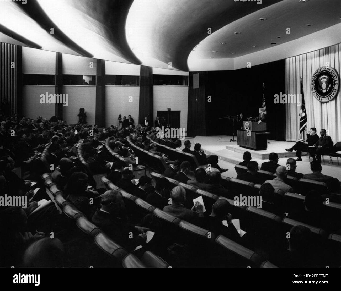 Press Conference, State Department Auditorium, 4:00PM. President John F ...