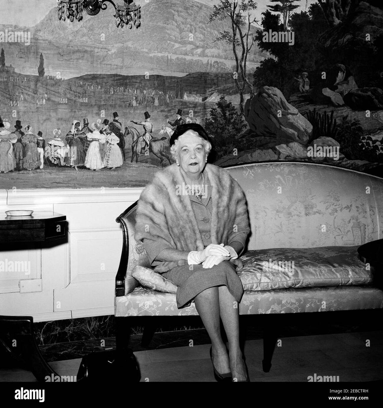 Grace Tully, personal secretary to Franklin Delano Roosevelt (FDR), in ...