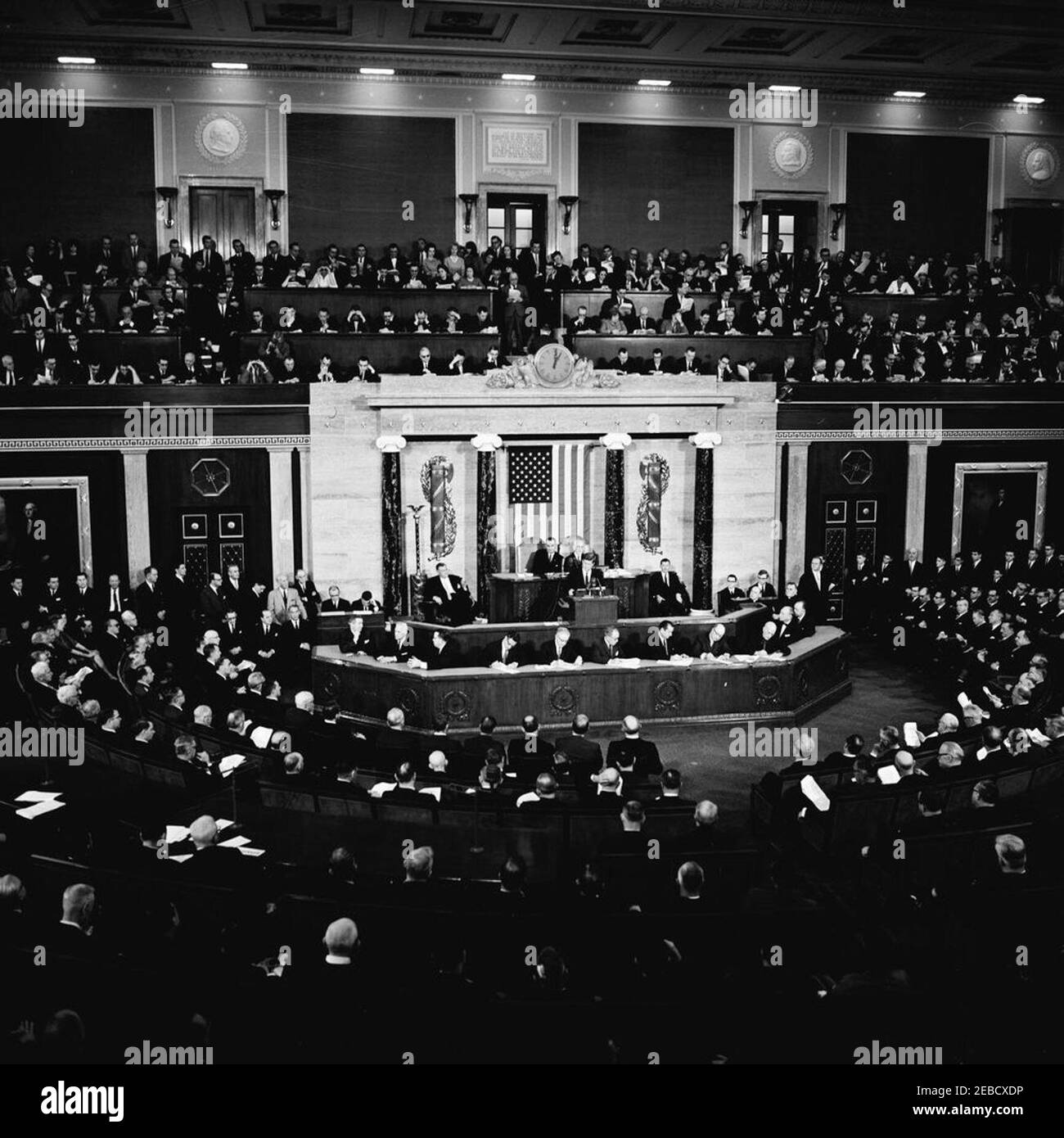 Kennedy state of the union 1962 hi-res stock photography and images - Alamy