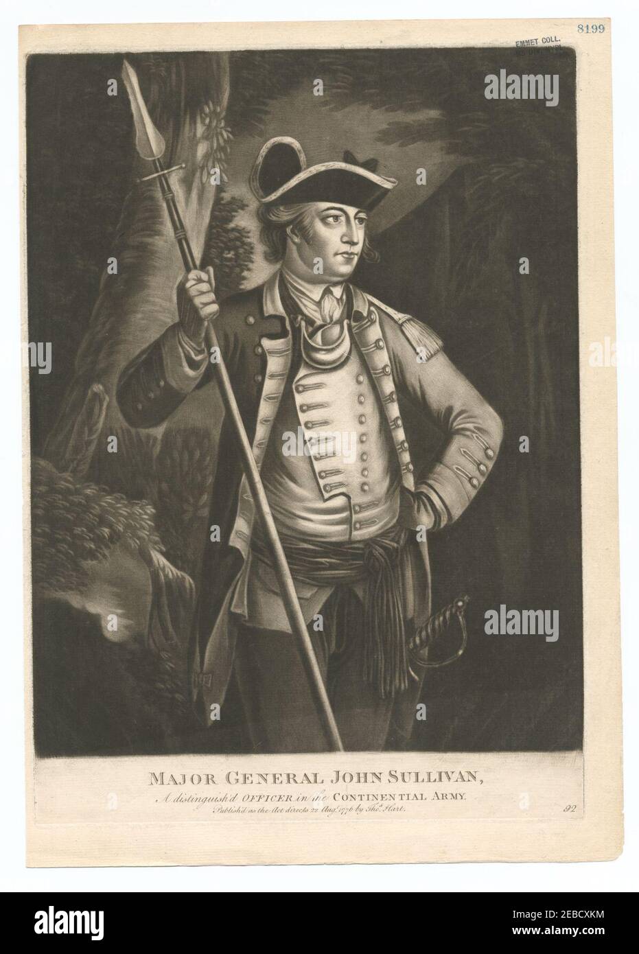 Major General John Sullivan Stock Photo - Alamy