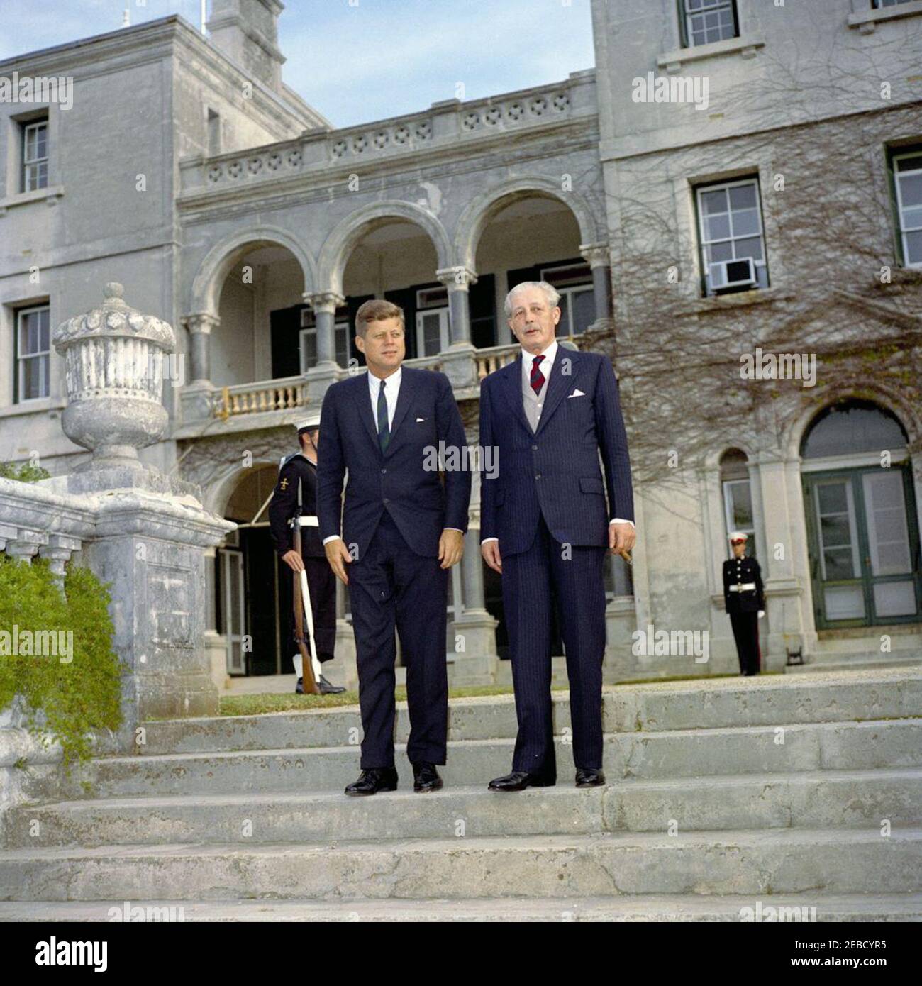 Trip to Bermuda: tree-planting ceremony at Government House, Hamilton ...