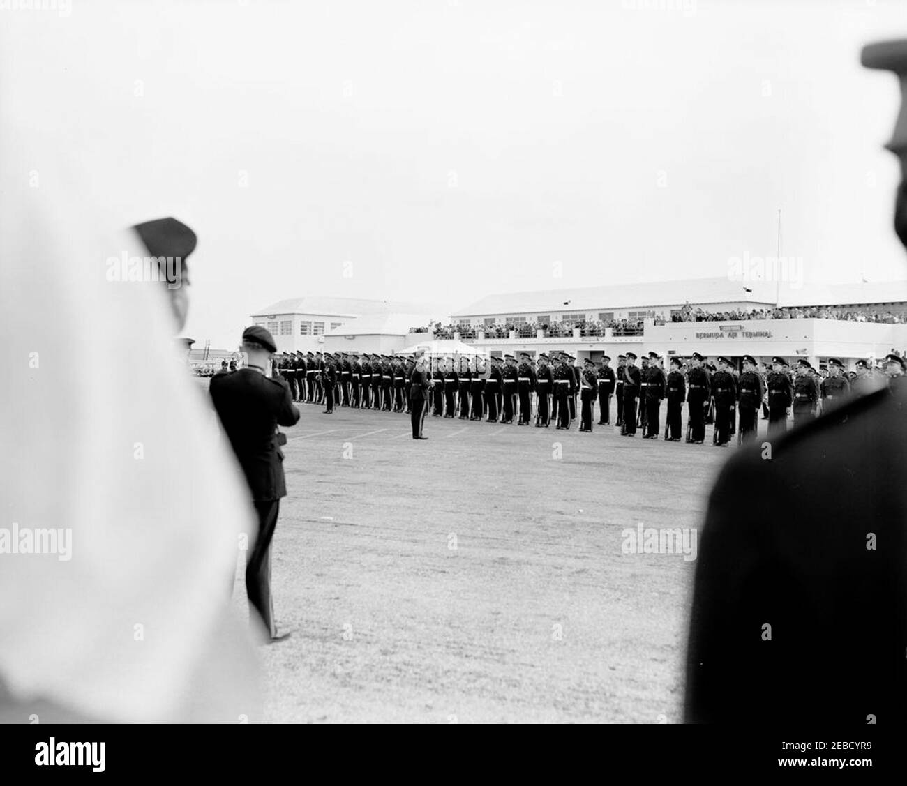 Trip to Bermuda: arrival at Kindley Air Force Base, Bermuda, 12:55PM ...