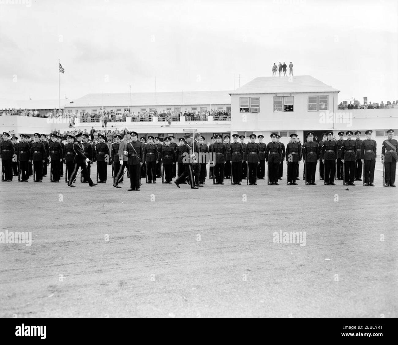 Trip to Bermuda: arrival at Kindley Air Force Base, Bermuda, 12:55PM ...