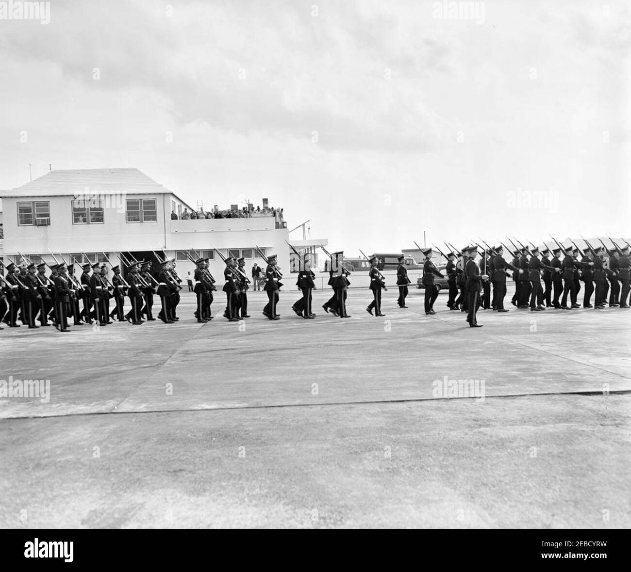 Trip to Bermuda: arrival at Kindley Air Force Base, Bermuda, 12:55PM ...