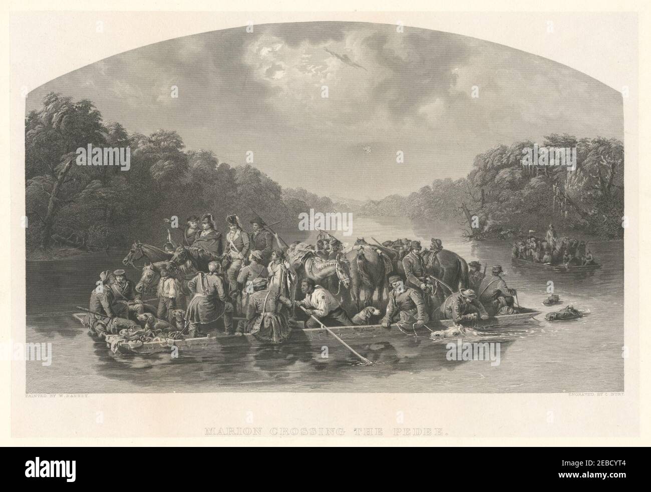 Marion crossing the Pedee Stock Photo - Alamy