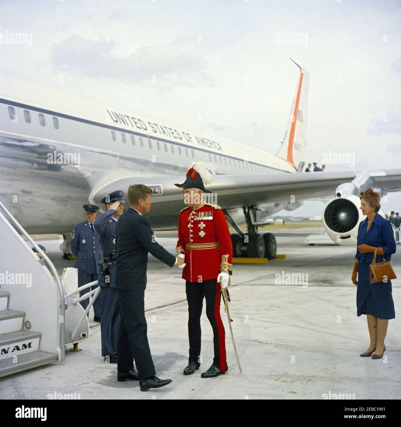 Trip to Bermuda: arrival at Kindley Air Force Base, Bermuda, 12:55PM ...