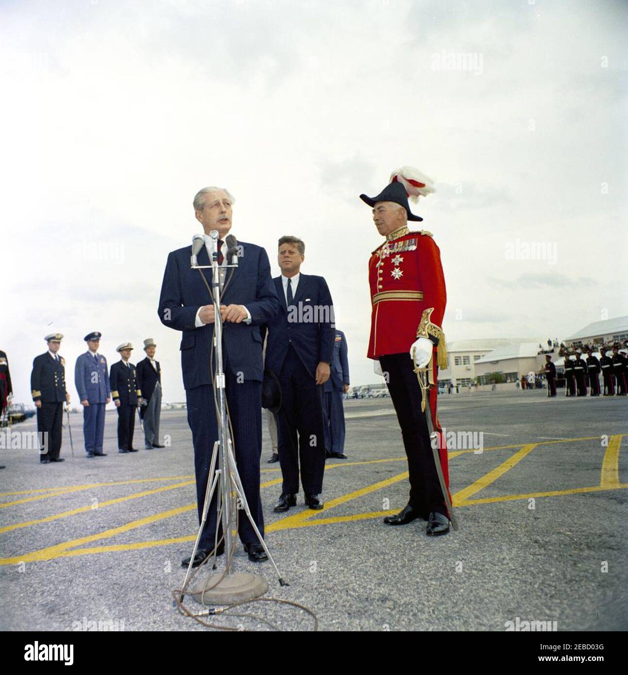 Trip to Bermuda: arrival at Kindley Air Force Base, Bermuda, 12:55PM ...