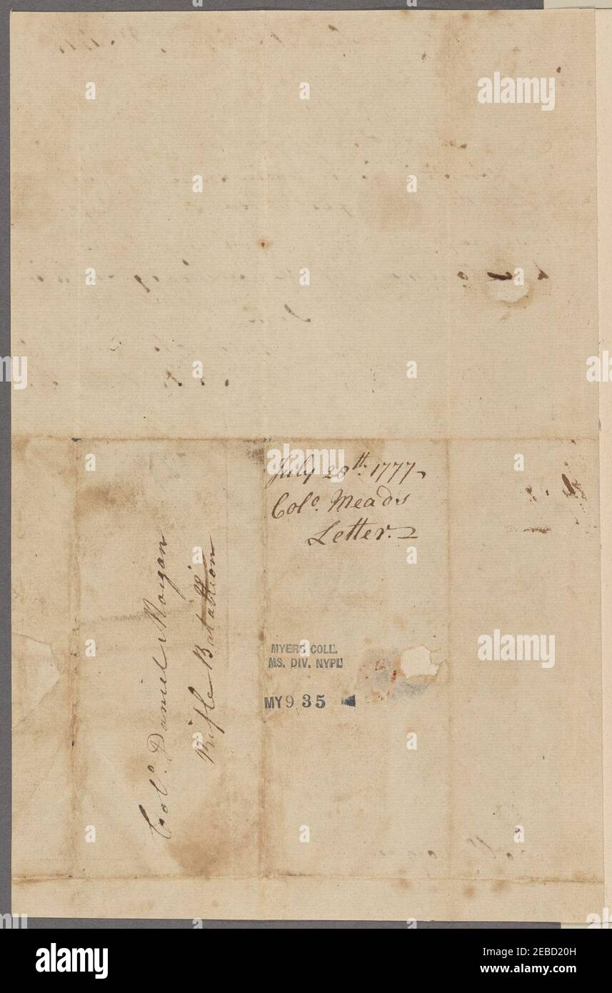 Meade, Richard Kidder. Corriels Ferry. To Morgan Stock Photo - Alamy