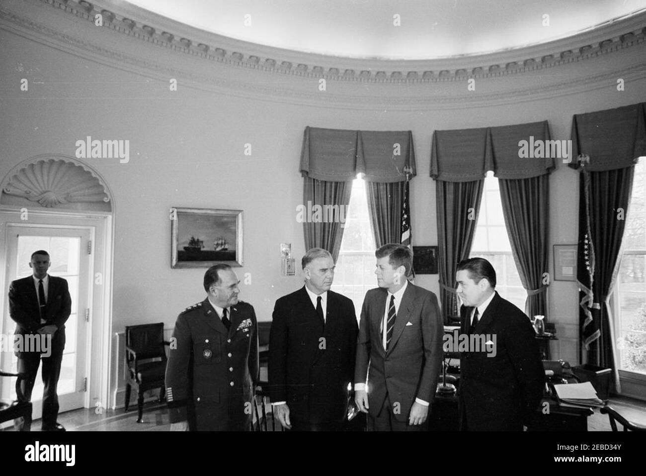 Meeting with Secretary of the Army Elvis J. Stahr, Jr., 10:20AM ...