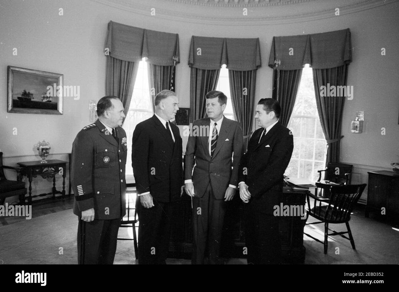 Meeting with Secretary of the Army Elvis J. Stahr, Jr., 10:20AM ...